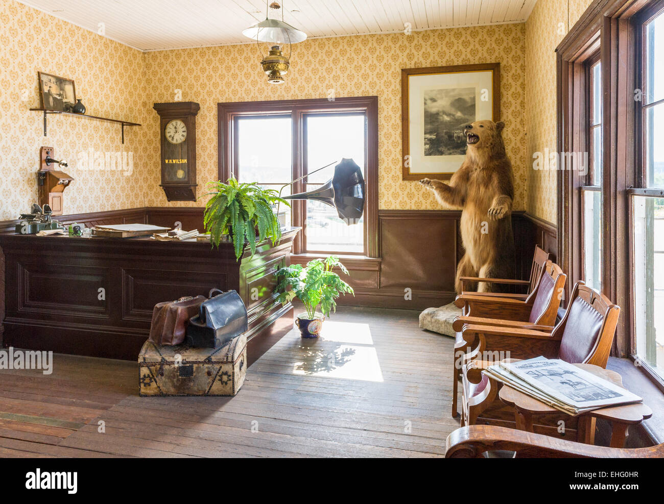 Fort Steele Heritage Town in the East Kootenay region of British ...