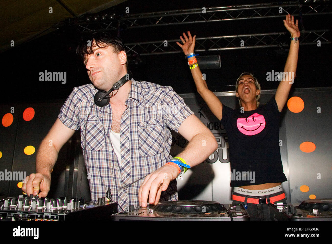 Grayson and Lee Deepgrove live at Global Gathering 2007 Stock Photo - Alamy