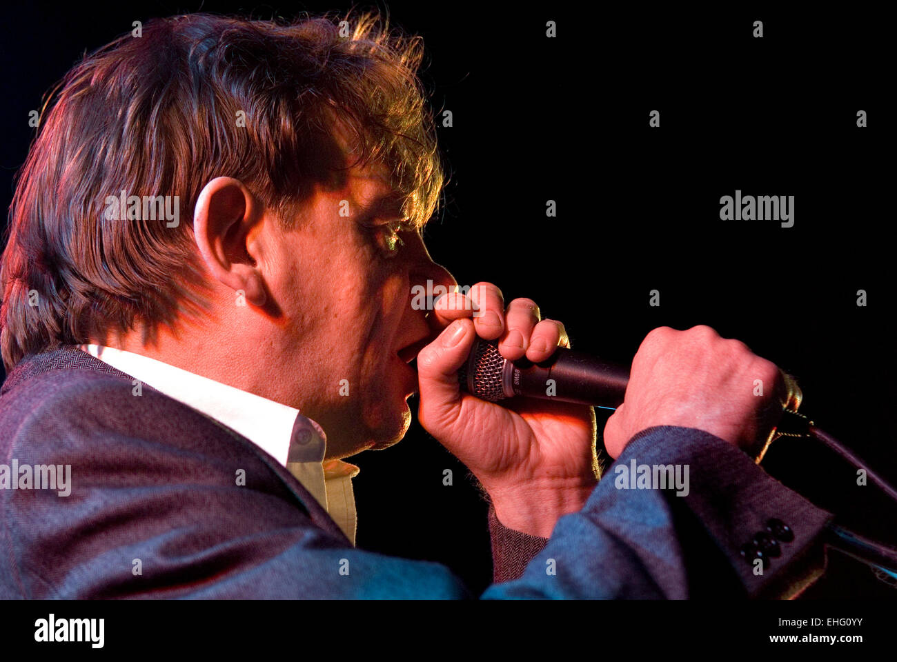 Lead singer from british rock band hi-res stock photography and images ...