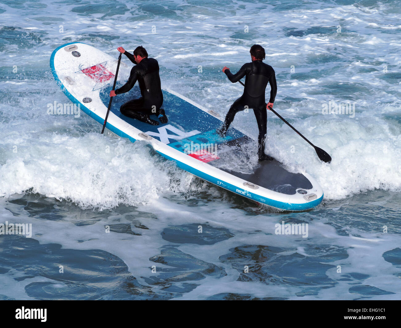 Cornwall surf rafting hi-res stock photography and images - Alamy