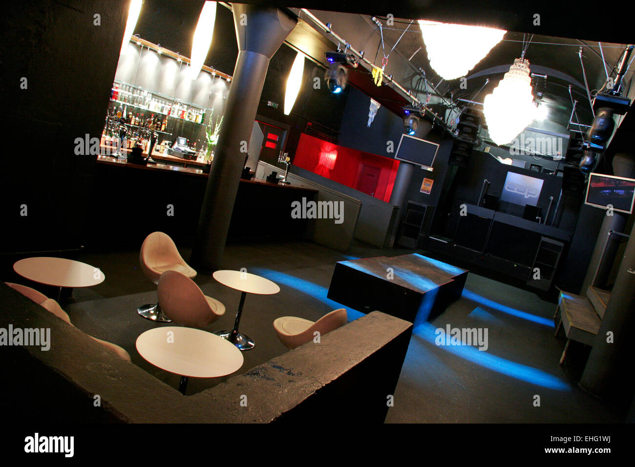 Main room of the Zap club in Brighton Stock Photo - Alamy