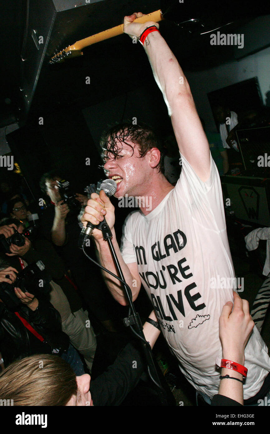 Johnny Foreigner perform at The Great Escape 2008 Stock Photo - Alamy