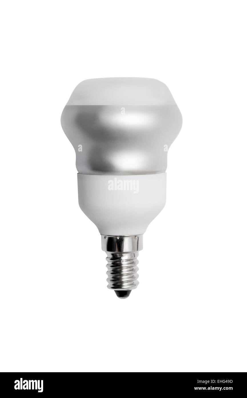 Energy saving bulb. Isolated image Stock Photo - Alamy
