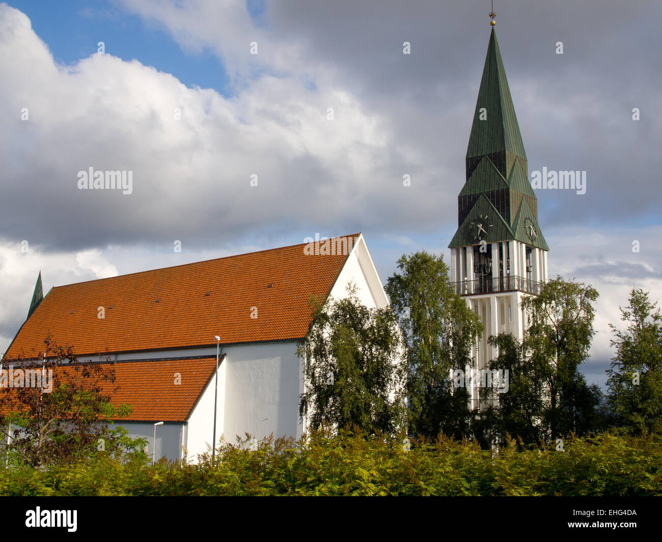 Church of Molde Stock Photo - Alamy