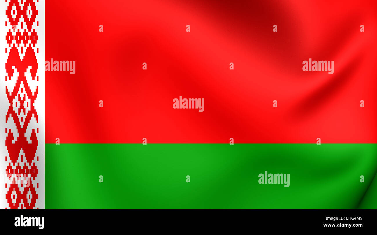 Belarus flag wind waving close hi-res stock photography and images - Alamy