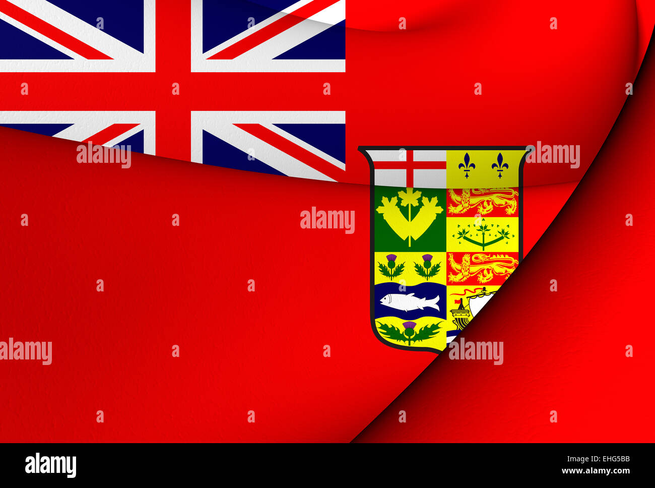 Canadian red ensign hi-res stock photography and images - Alamy