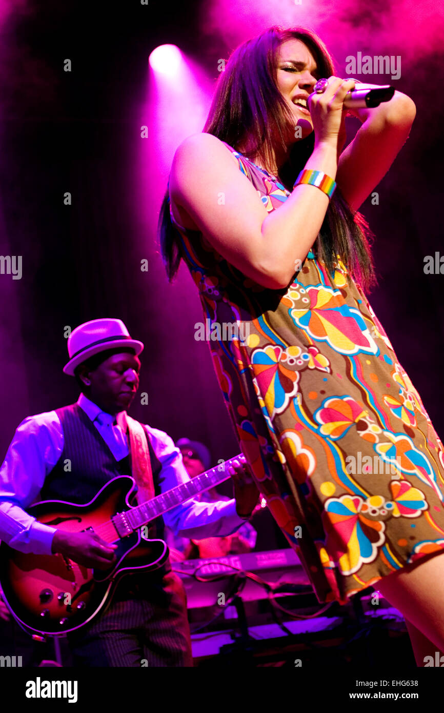 Joss Stone live at Indig02 London Stock Photo - Alamy