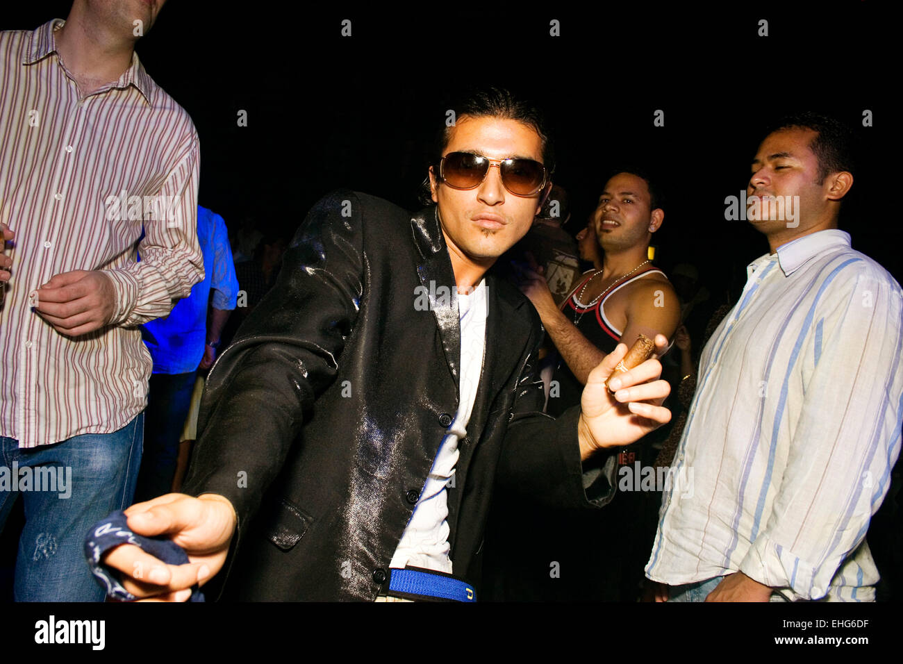Cool guy dancing at La Bomba Ministry of Sound London Stock Photo - Alamy