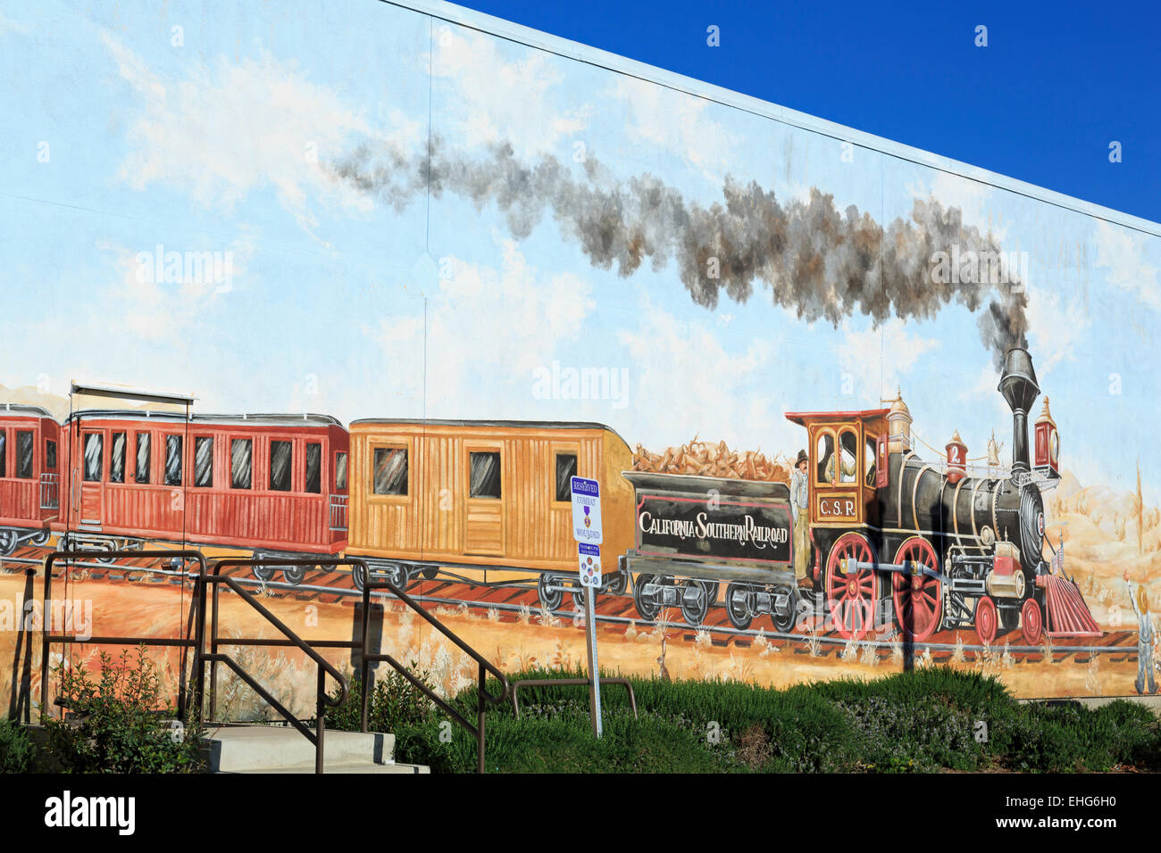 History Of Trains Mural at Donald Peterson blog