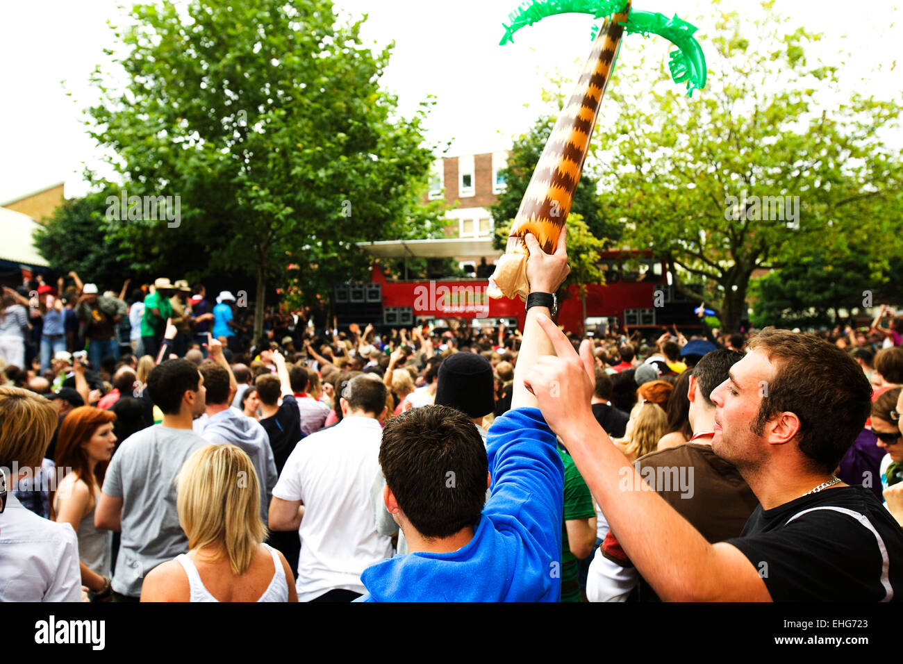 Good Times soundsystem at Notting Hill Carnival 2008 Stock Photo - Alamy