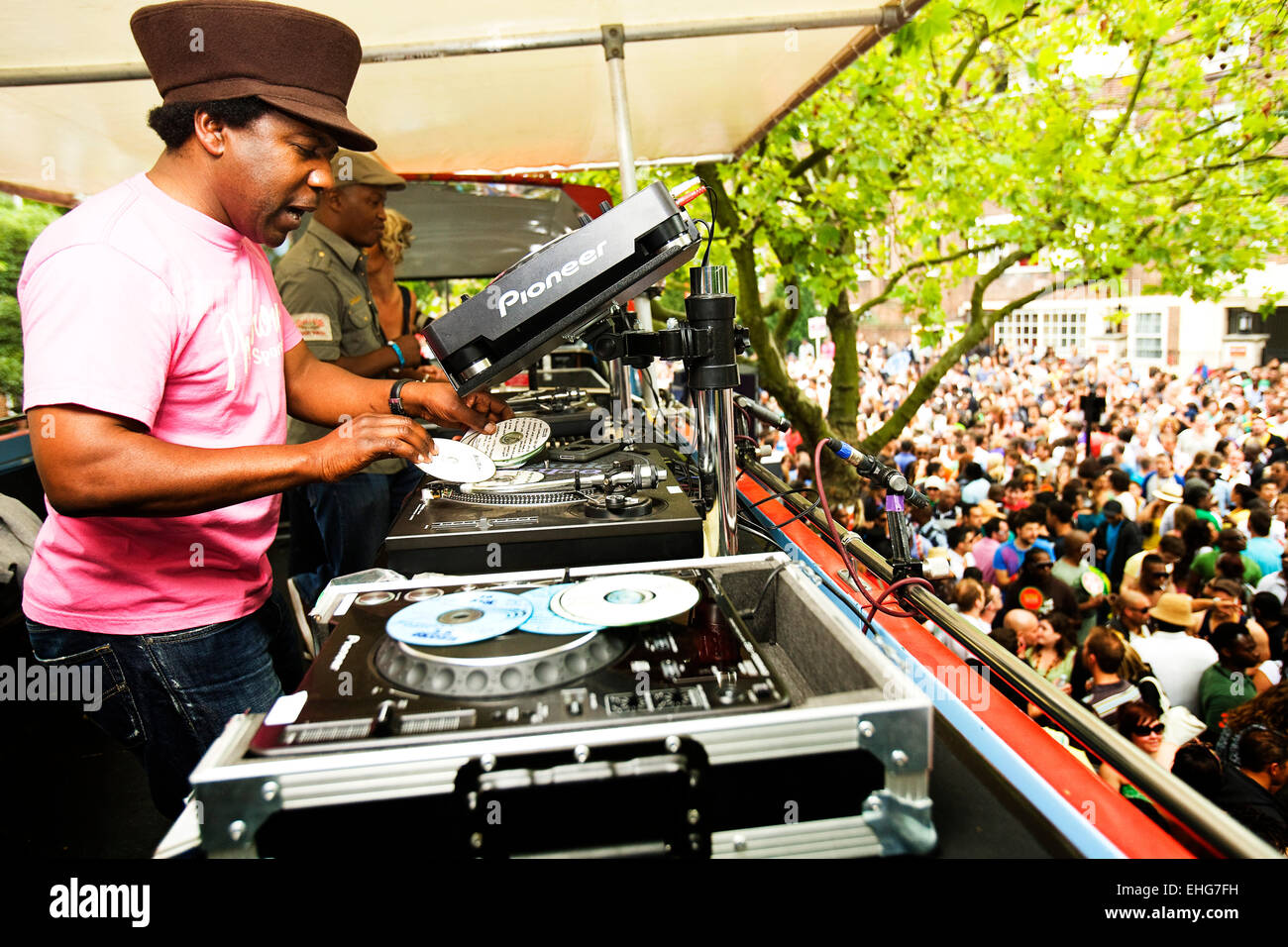 Good Times soundsystem at Notting Hill Carnival 2008 Stock Photo - Alamy