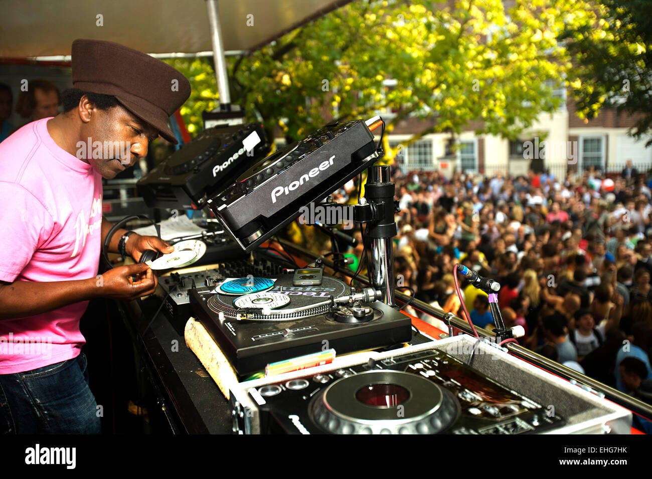 Good Times soundsystem at Notting Hill Carnival 2008 Stock Photo - Alamy