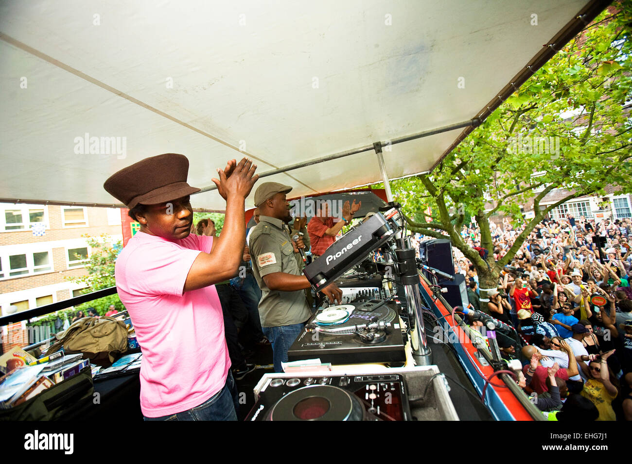 Good Times soundsystem at Notting Hill Carnival 2008 Stock Photo - Alamy