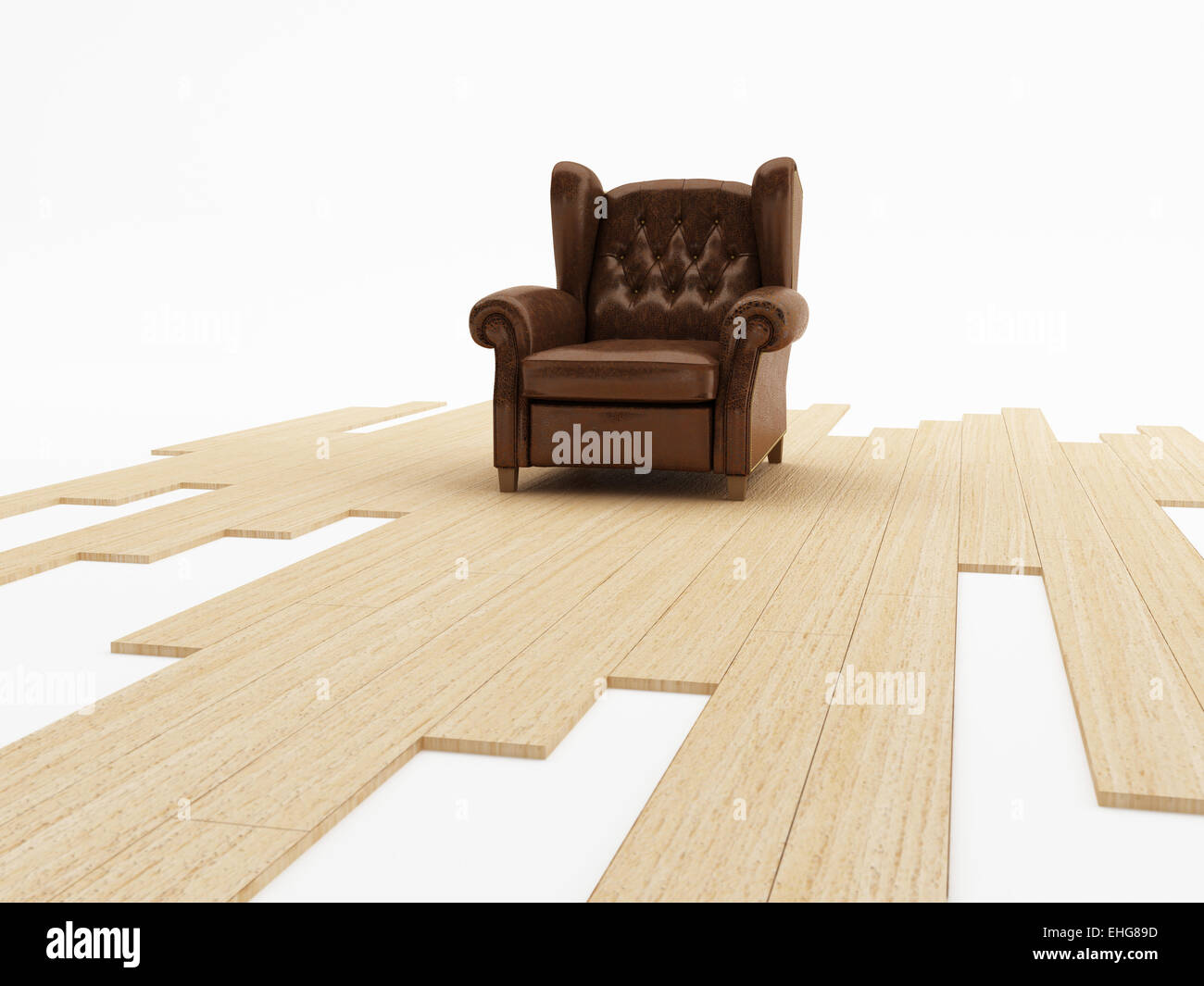 Seat and parquet Stock Photo - Alamy
