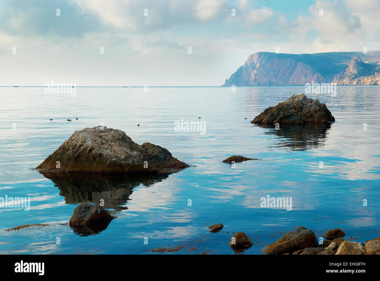 Stones at the seaside Stock Photo - Alamy