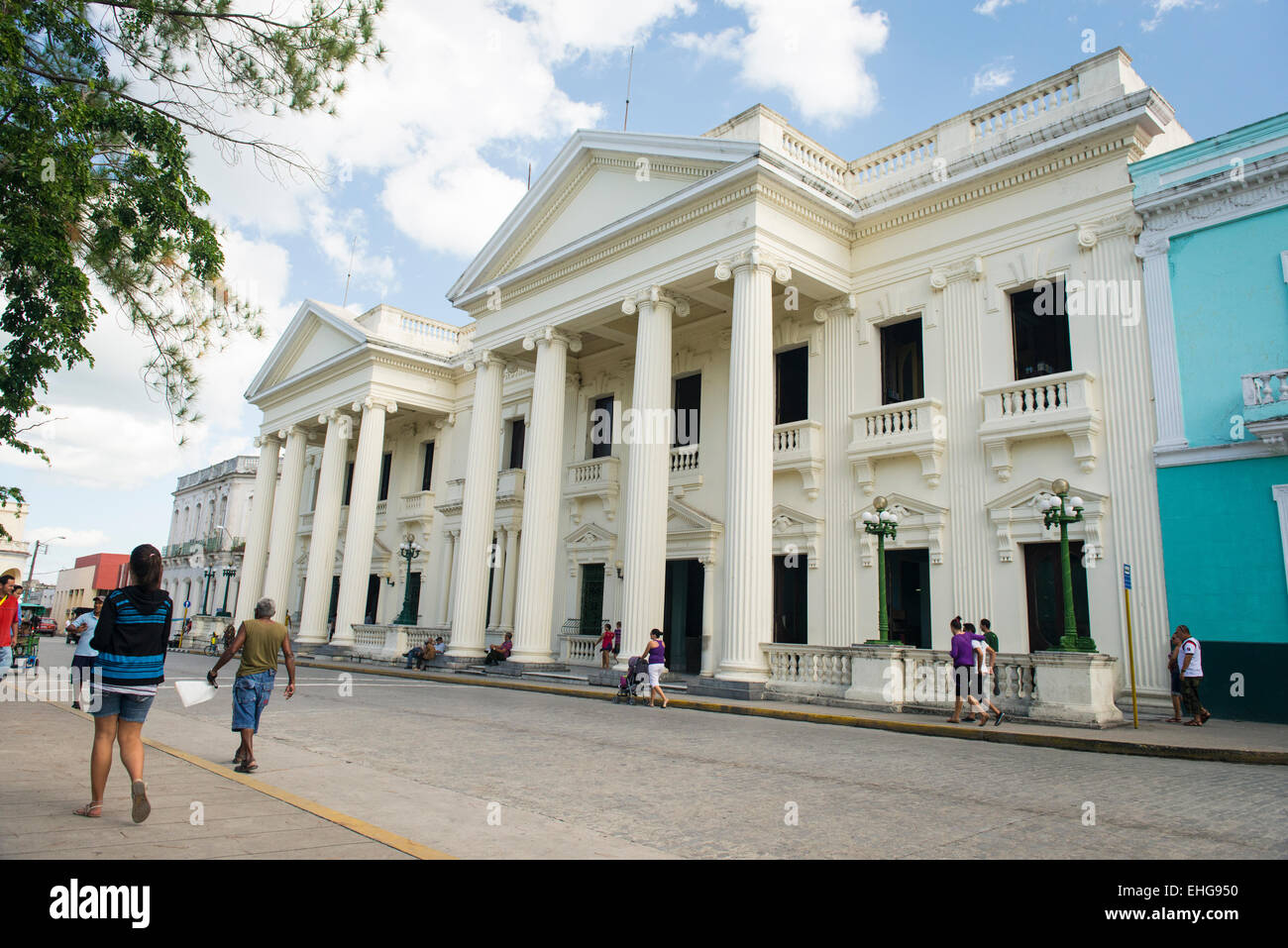 Cuba Santa Clara Parque Leoncio Vidal Provincial National Library Stock ...