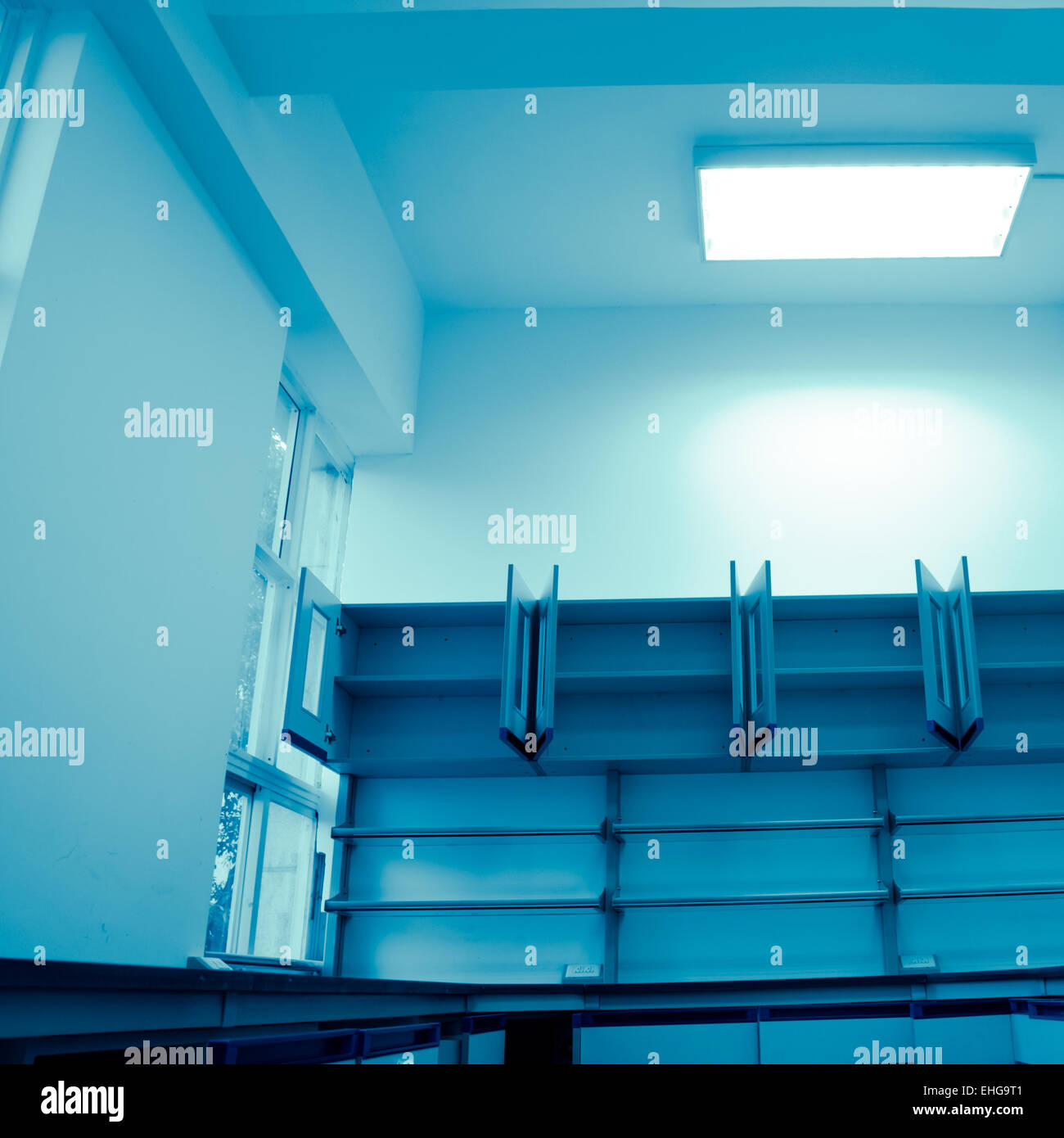 Hallway laboratory hi-res stock photography and images - Alamy