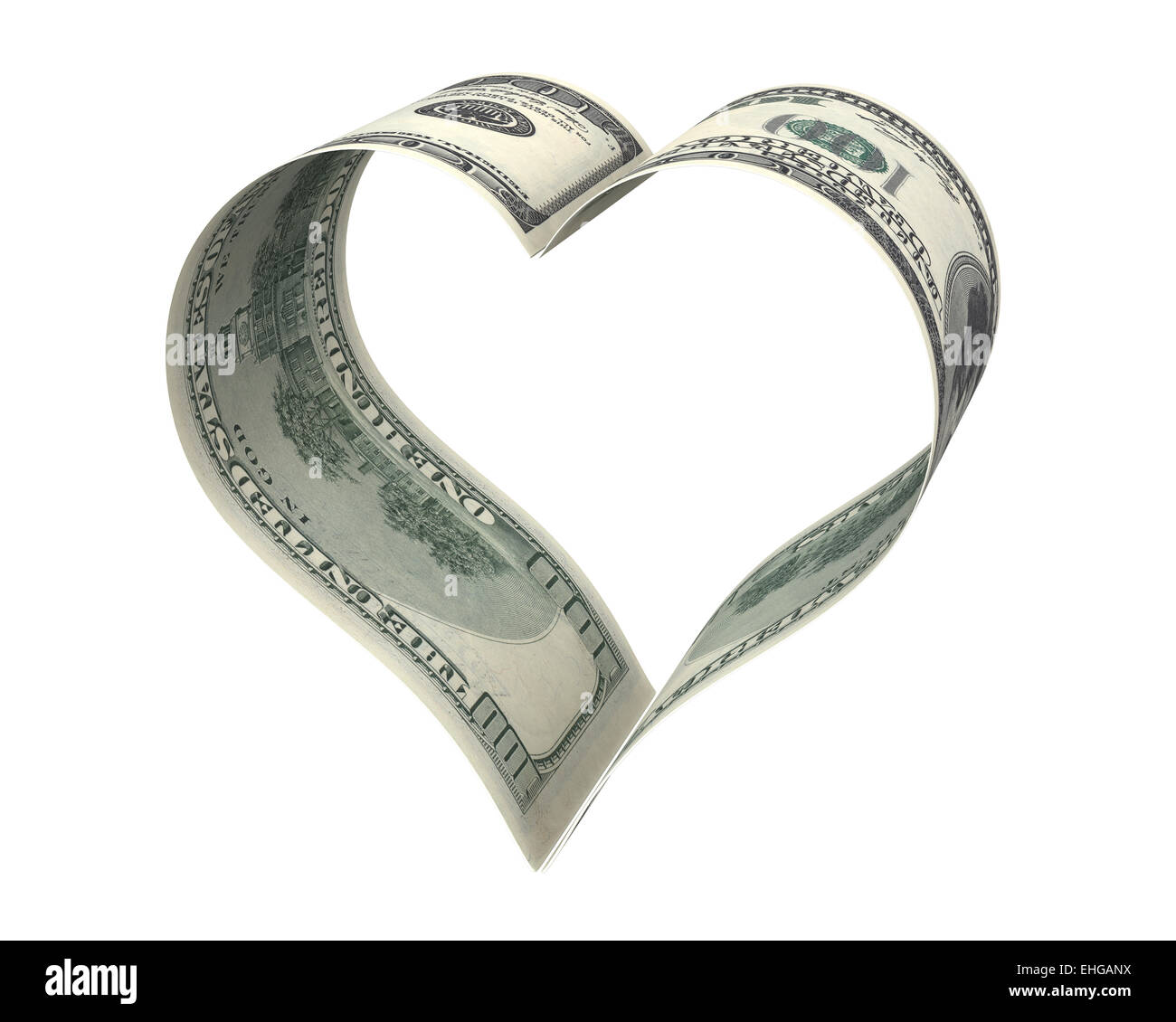 Dollar heart hi-res stock photography and images - Alamy