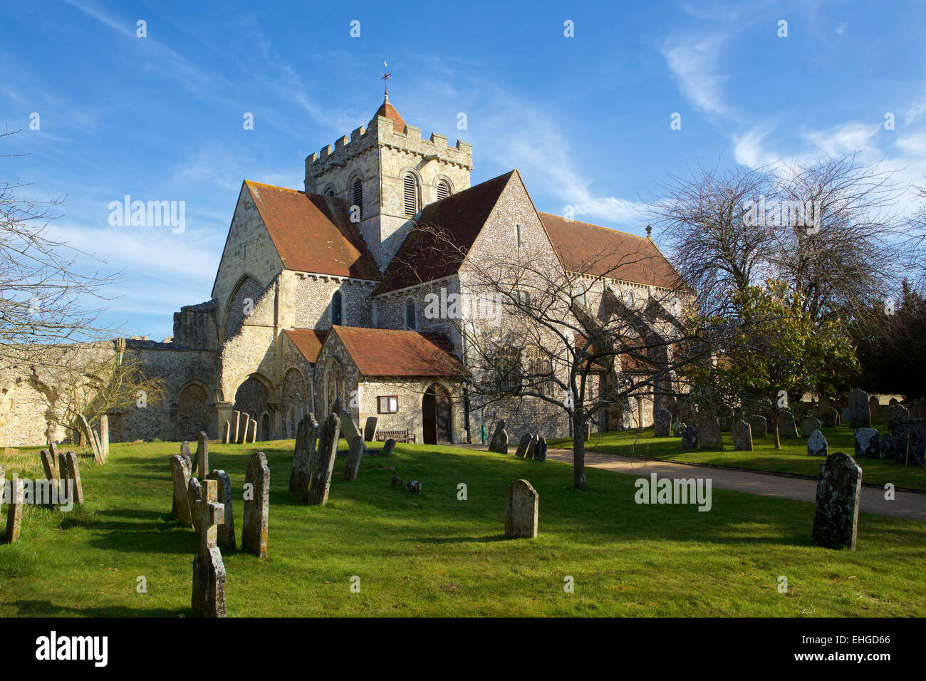 Church of England parish church of St. Mary and St. Blaise in Boxgrove ...