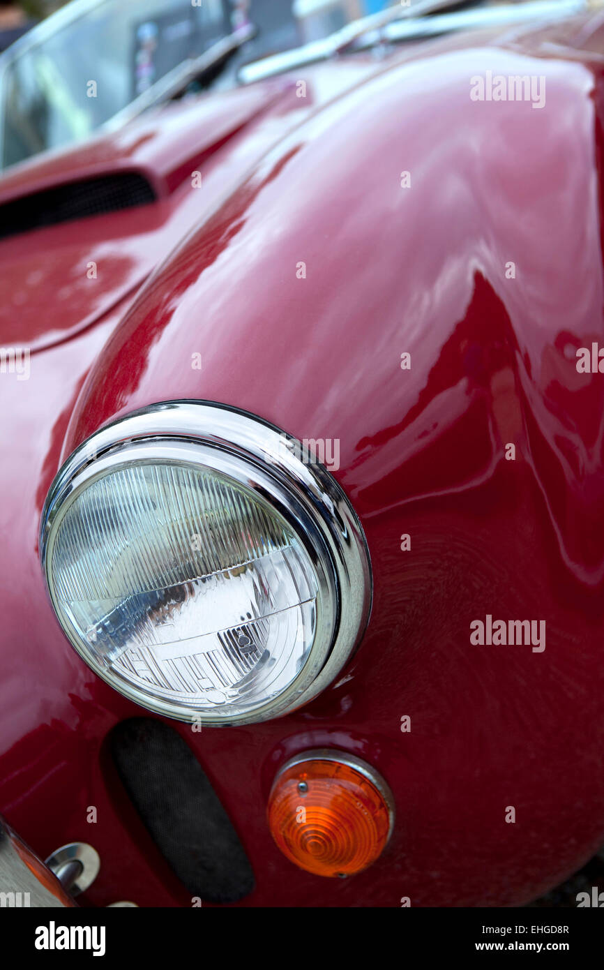 Detail and light of an vintage car body Stock Photo - Alamy