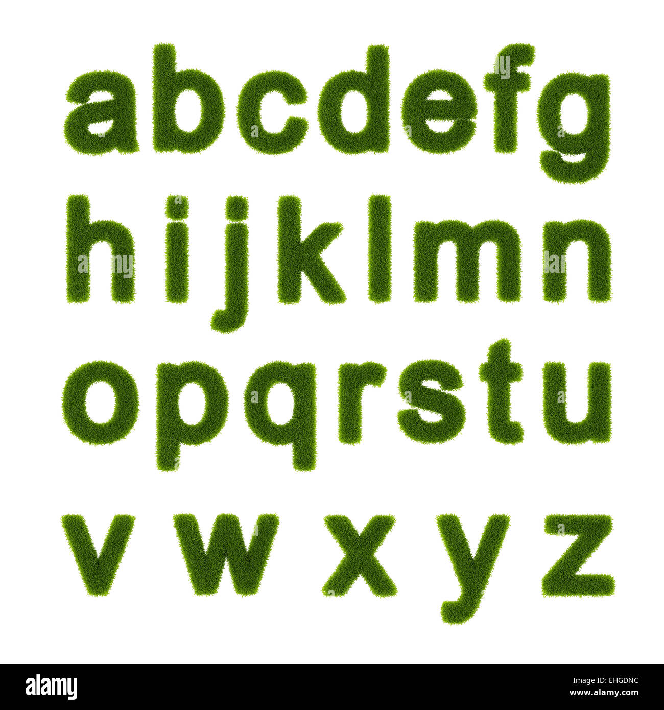 Green alphabet hi-res stock photography and images - Alamy