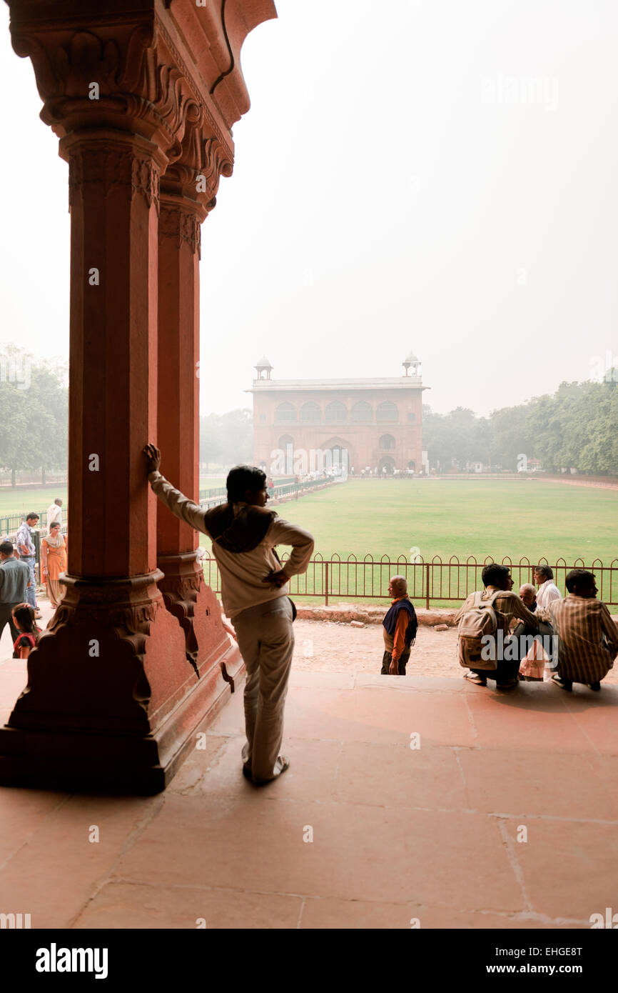 Red fort lal qilah delhi india hi-res stock photography and images - Alamy