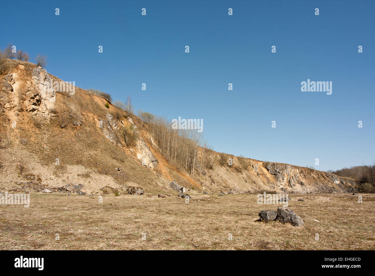 old stone pit Stock Photo - Alamy