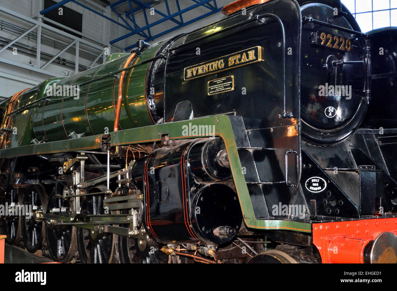 Evening star steam engine hi-res stock photography and images - Alamy