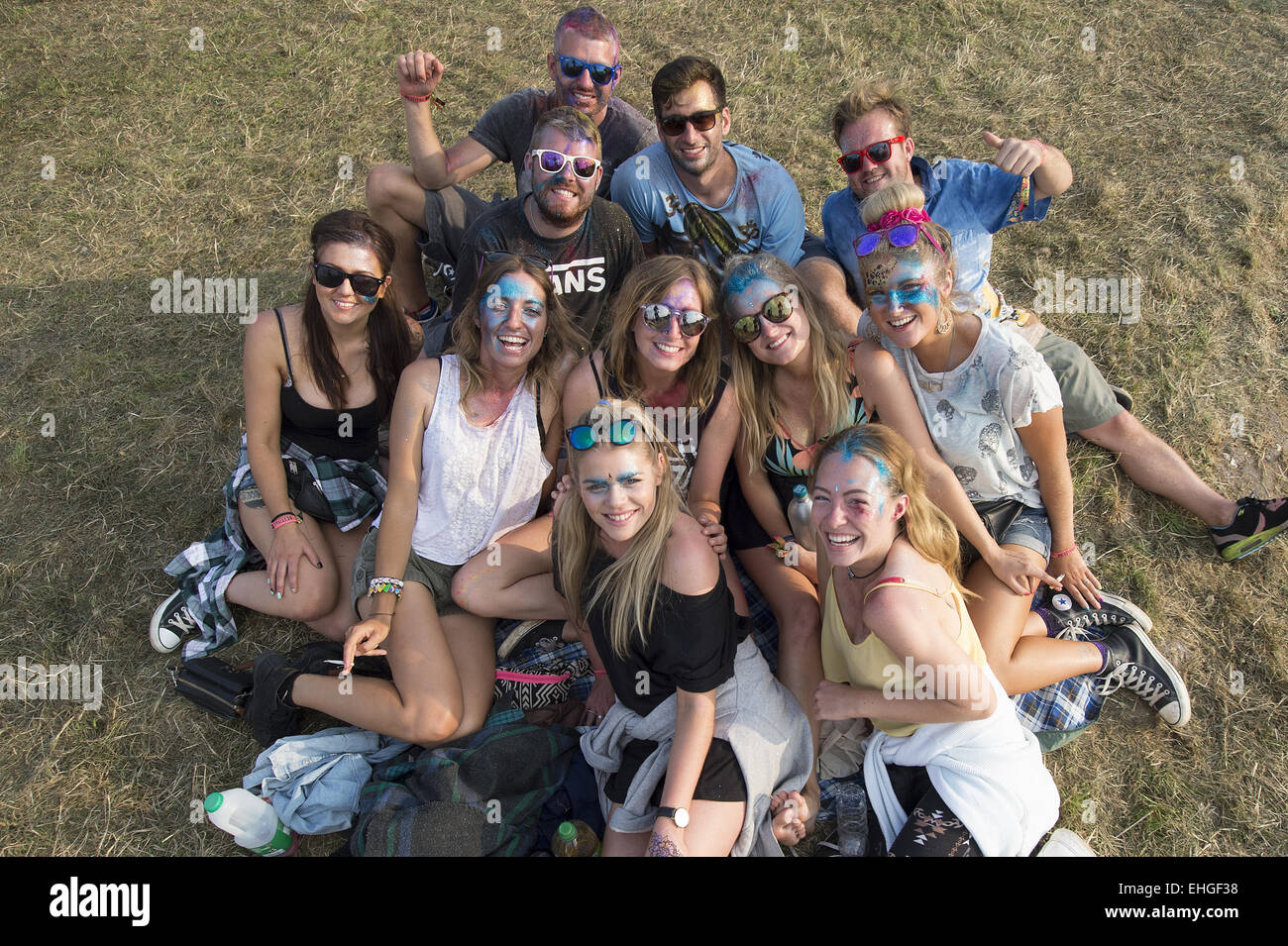 Crowd at Bestival 2014 Featuring: Atmosphere,People,Crowd Where: Isle ...