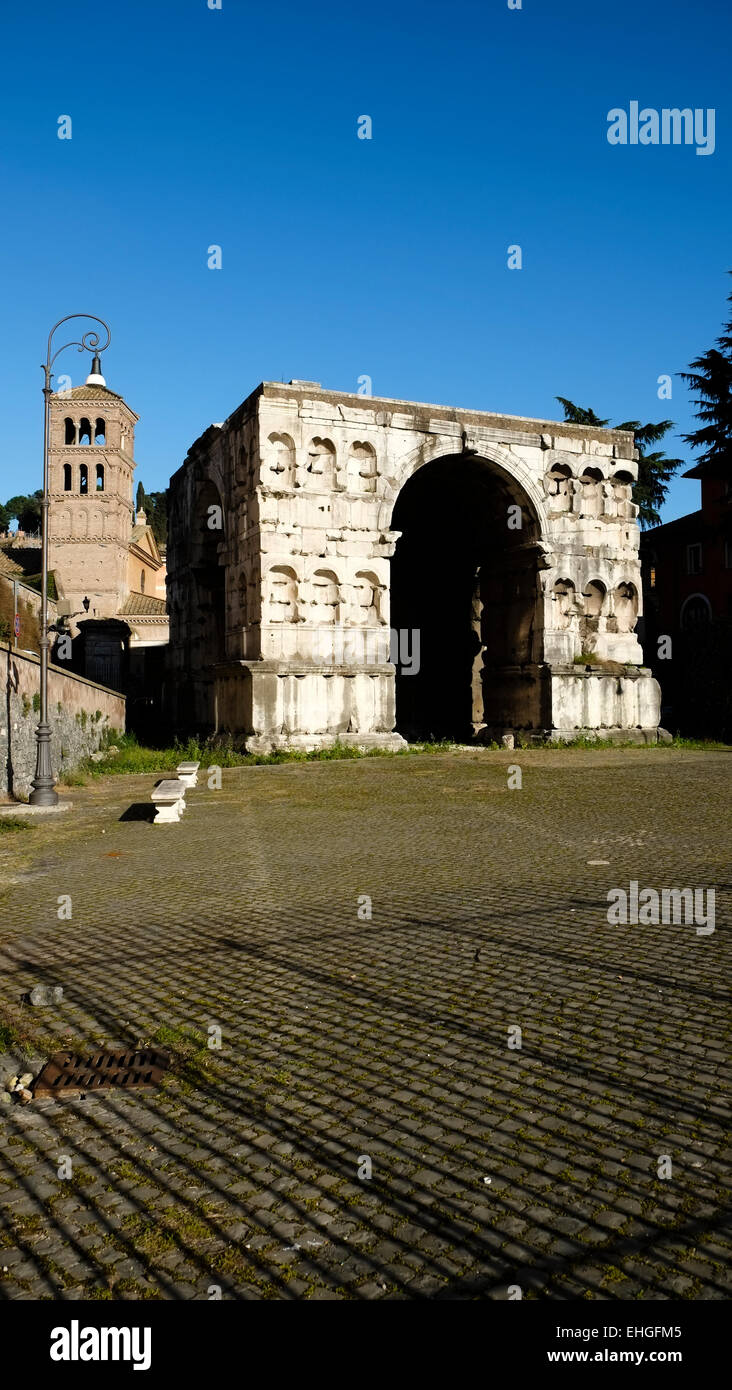 Arch of Janus, Rome Stock Photo - Alamy