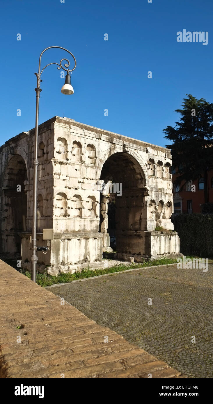 Arch of Janus, Rome Stock Photo - Alamy