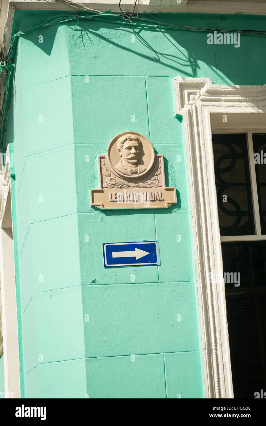 Cuba santa clara street sign hi-res stock photography and images - Alamy