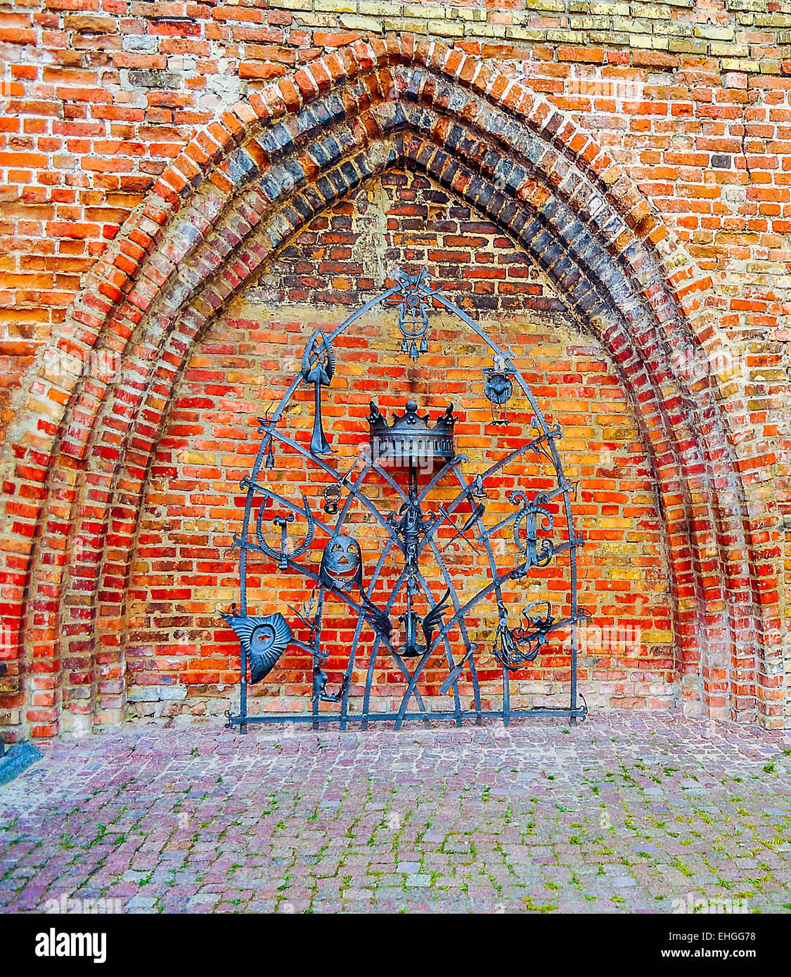 Niche brick wall hi-res stock photography and images - Alamy