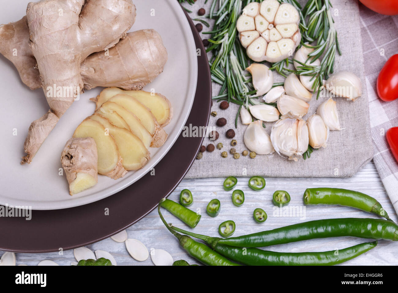 spieces for health Stock Photo - Alamy