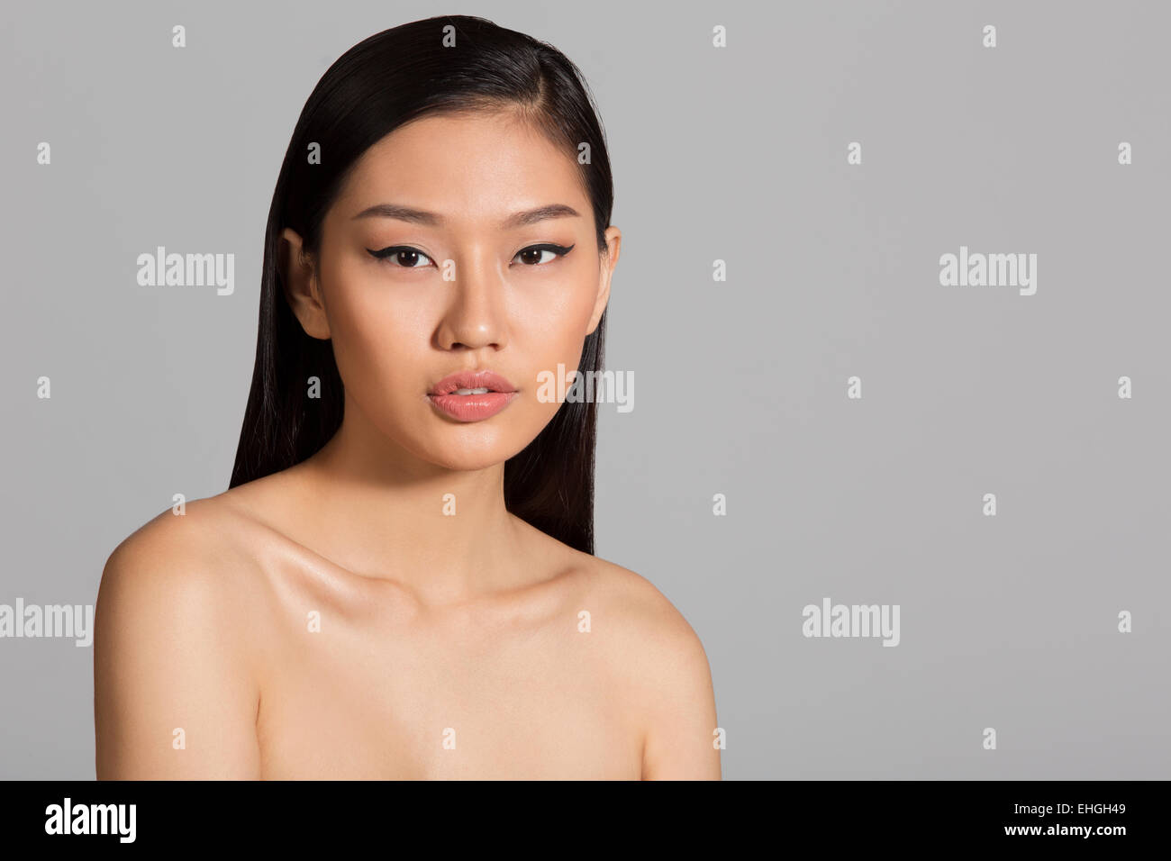 Asian Model Vietnamese Portrait Stock Photo - Alamy