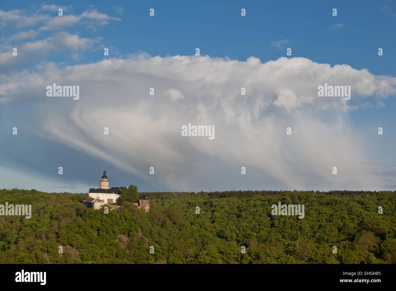 castle falkenstein in saxonia Stock Photo - Alamy