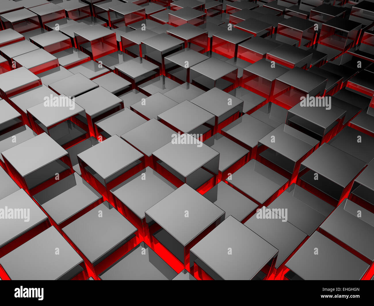 Silver cubes hi-res stock photography and images - Alamy