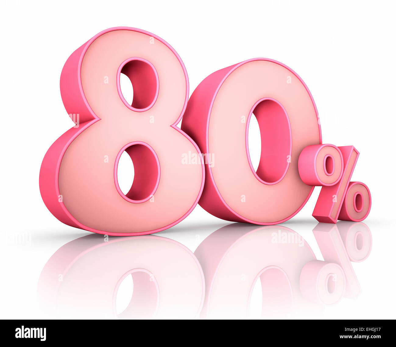 Pink Eighty Percent Stock Photo - Alamy