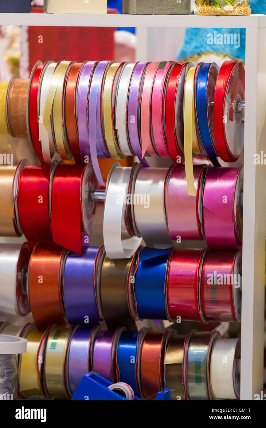 Ribbon reels hi-res stock photography and images - Alamy