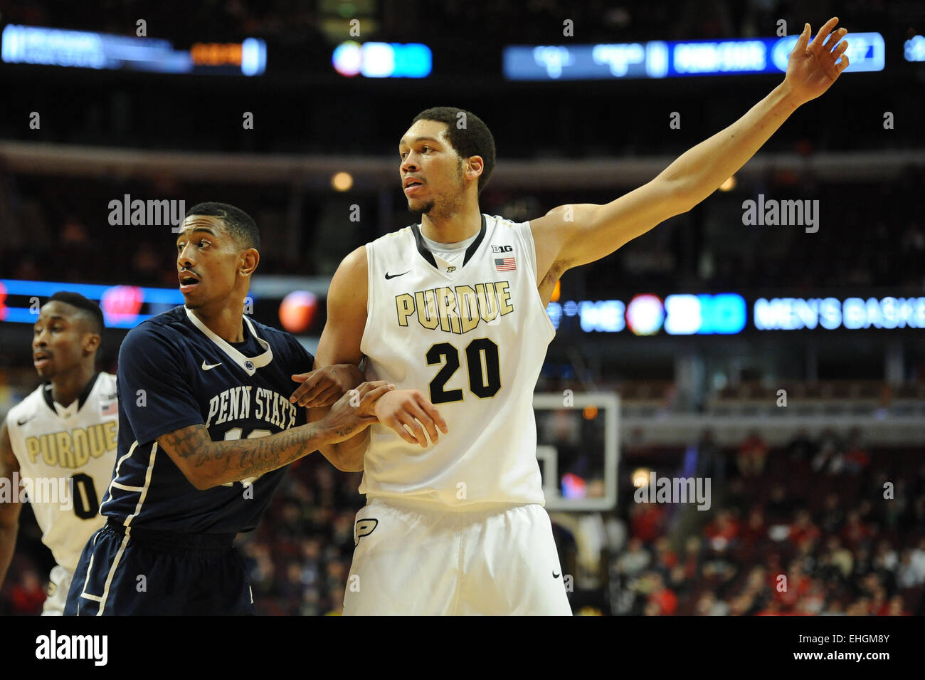 March 13, 2015: Purdue Boilermakers center A.J. Hammons (20) puts his ...