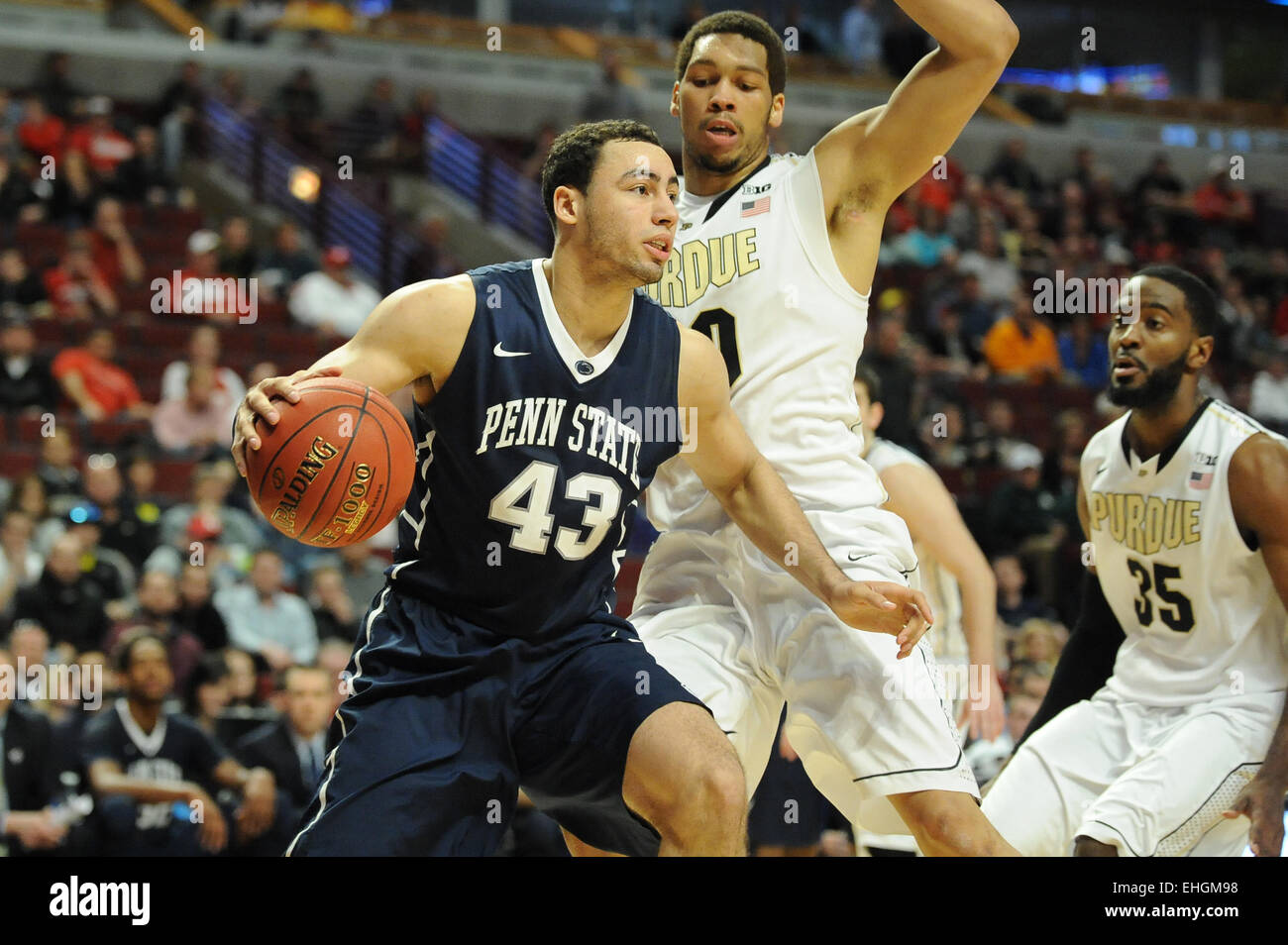 March 13, 2015: Penn State Nittany Lions forward Ross Travis (43 ...