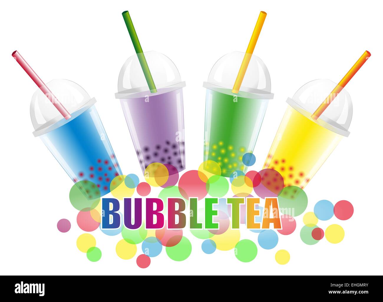 Bubble Tea Stock Photo - Alamy