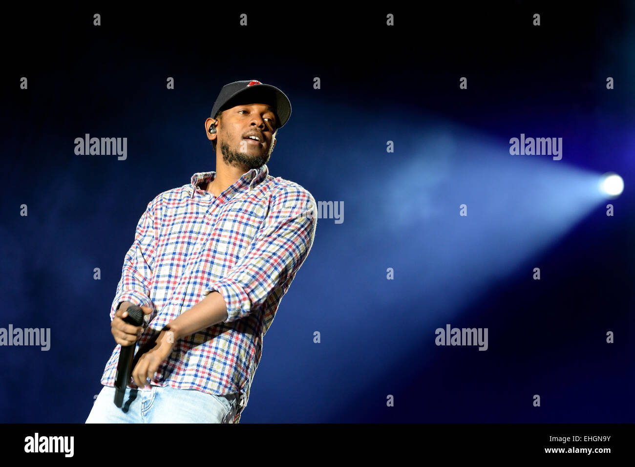 BARCELONA - MAY 30: Kendrick Lamar (American hip hop recording artist ...