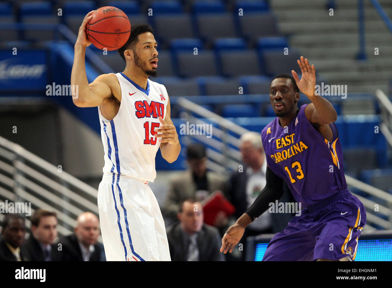 Hartford, Connecticut, USA. 13th Mar, 2015. Southern Methodist Mustangs ...