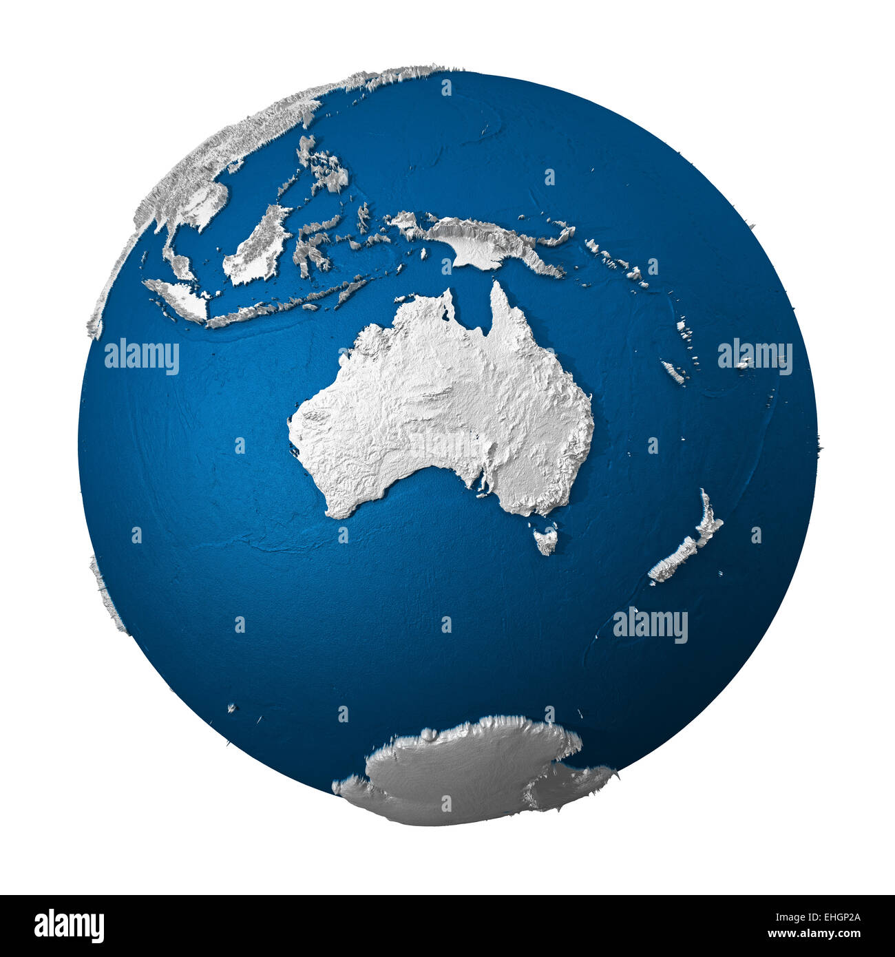 Artificial Earth - Australia Stock Photo - Alamy