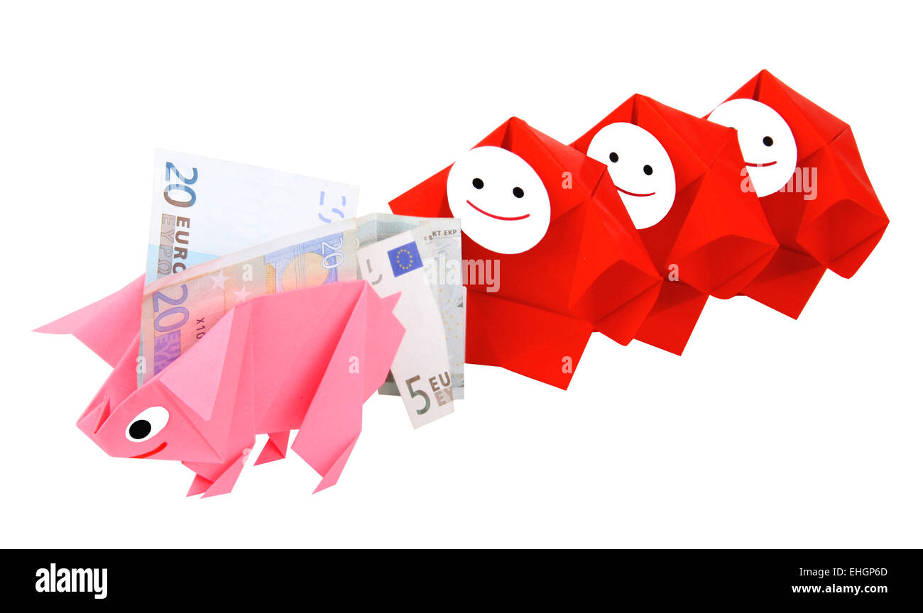 Conceptual image of money / earnings Stock Photo - Alamy