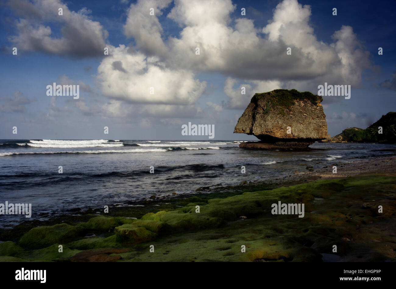 Beach erosion barbados hi-res stock photography and images - Alamy