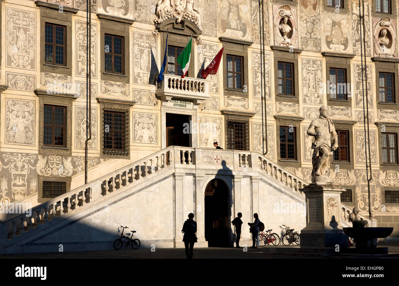 Pisa University. Palazzo della Carovana ( Palazzo dei Cavalieri ...