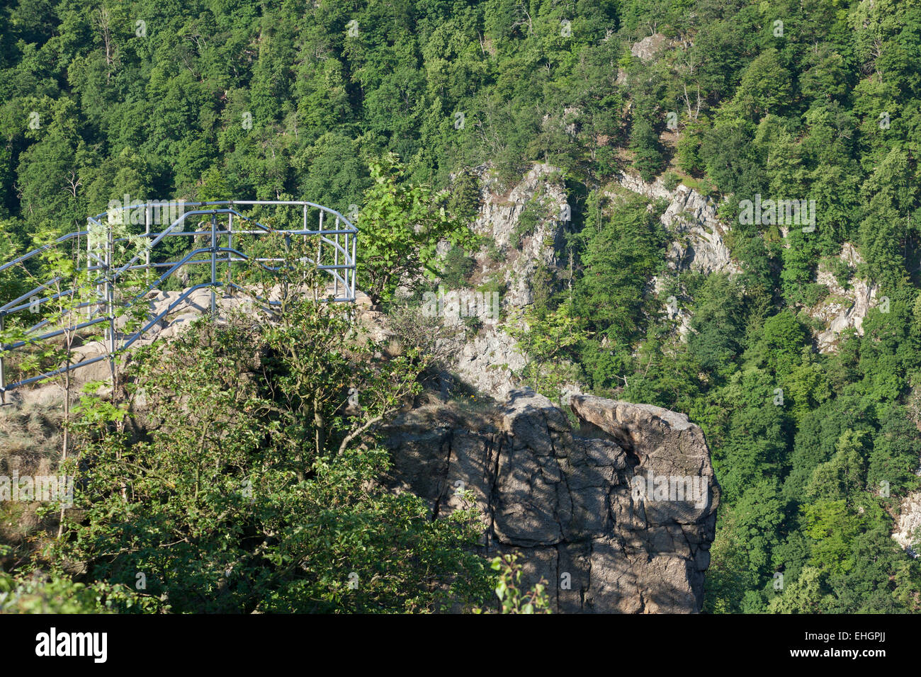 view bode valley Stock Photo - Alamy
