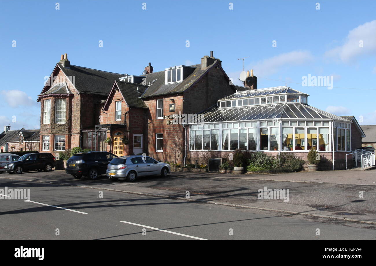 Exterior of Inchture hotel Scotland March 2015 Stock Photo - Alamy